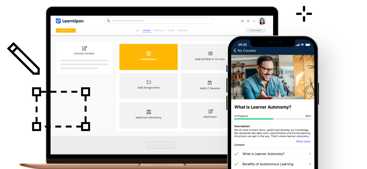 Course creation - LearnUpon