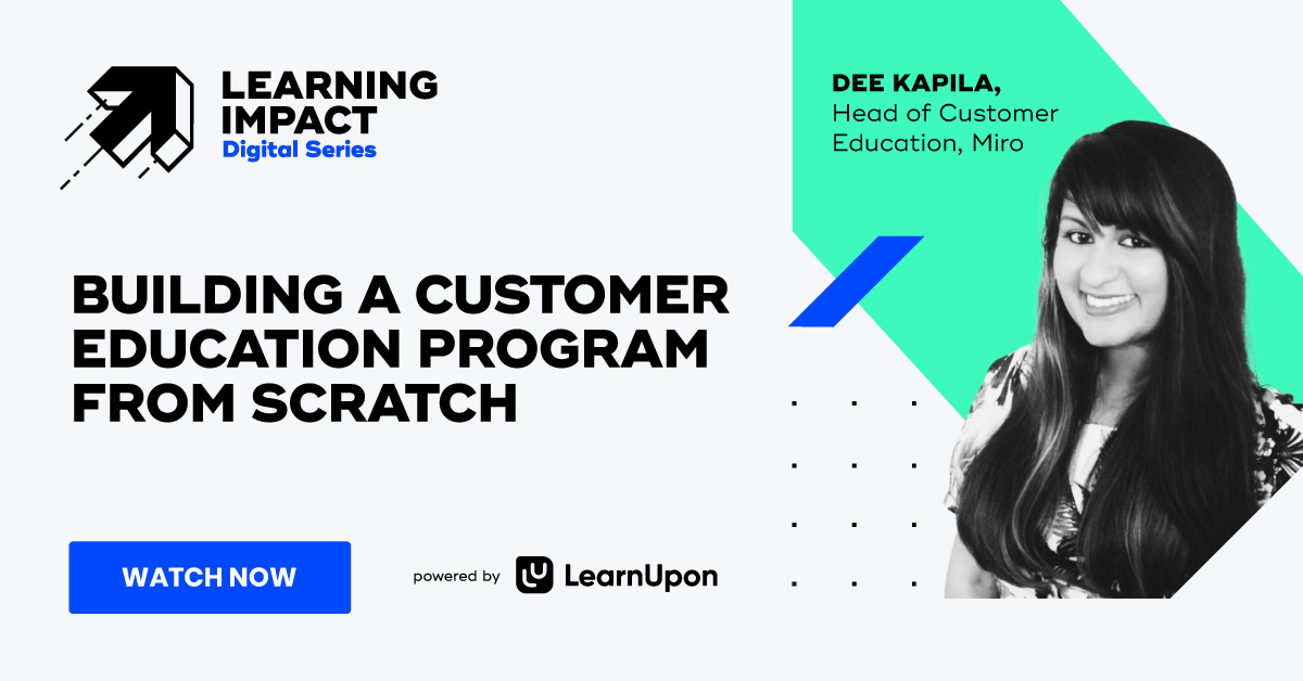 Building a Customer Education Program from Scratch - LearnUpon